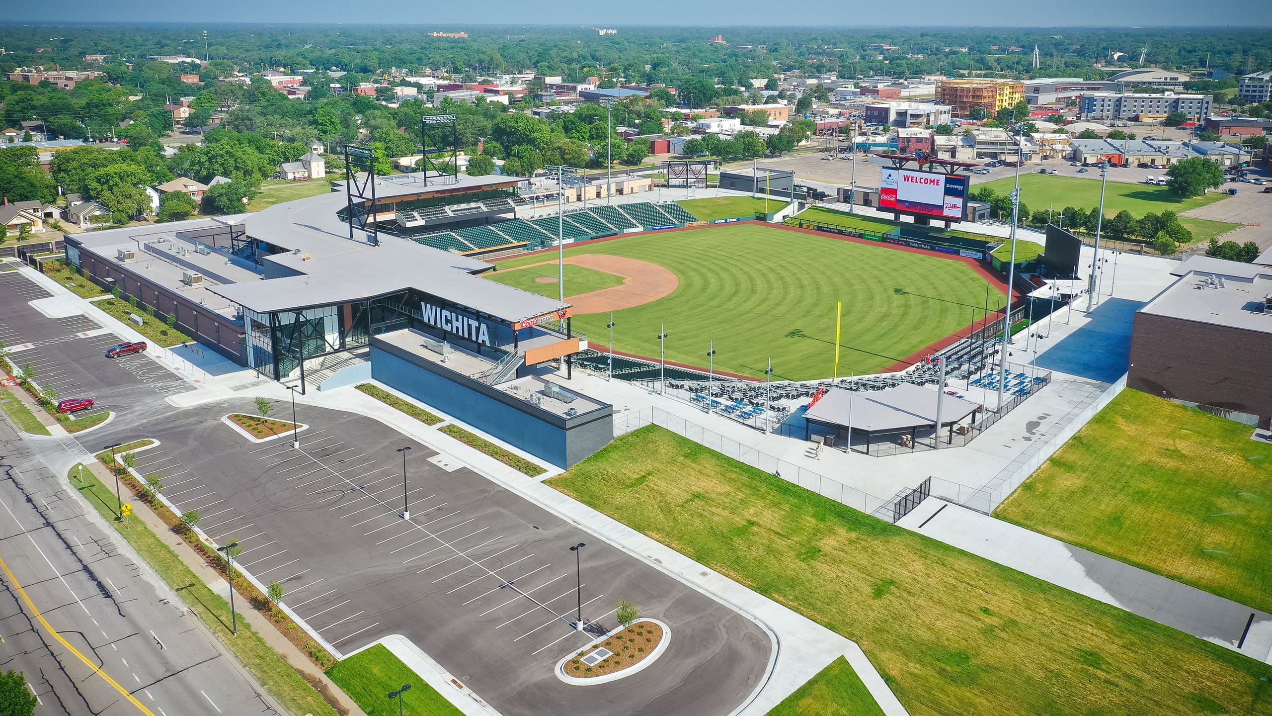 Wichita Riverfront Minor League Baseball Stadium - Aptitude